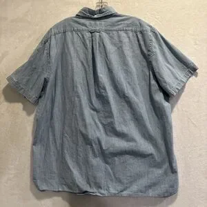 Ralph Lauren | Shirts | Ralph Lauren Blue Chambray Denim Mens Xxl Usa ...